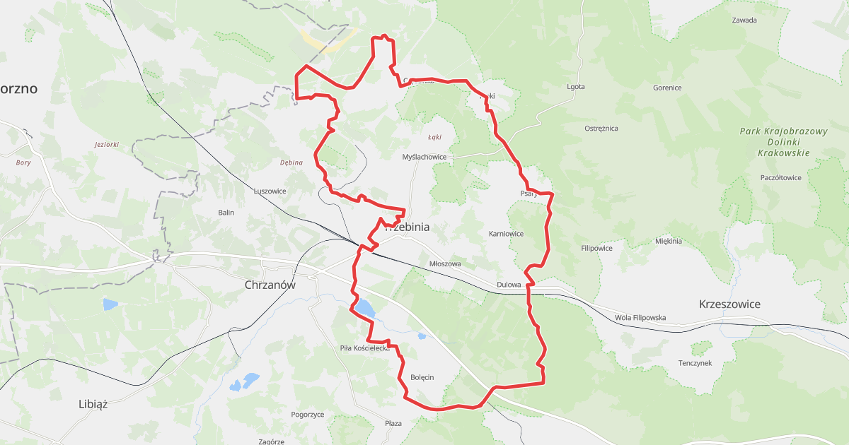 Trzebinia Balaton - mapa | Velomapa.pl