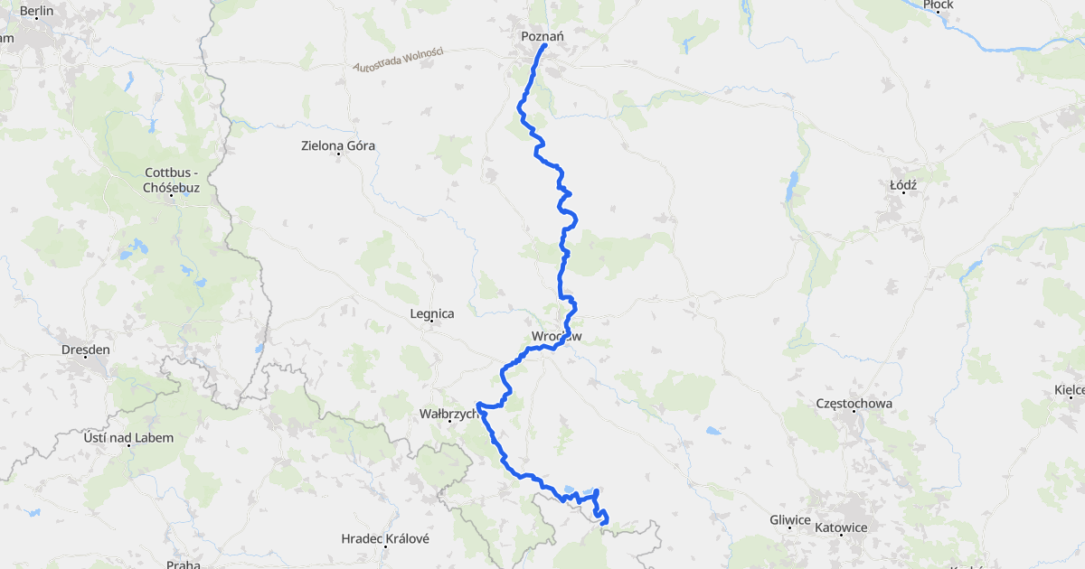EuroVelo 9 - mapa | Velomapa.pl